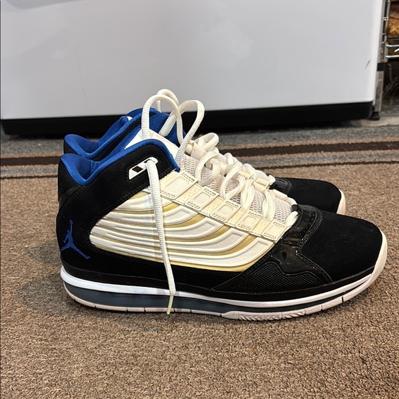 Jordan | Shoes | Mens Black And White Jordan Air Ups | Poshmark
